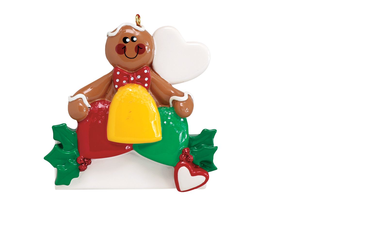 RM1621 GUM DROP GINGERBREAD MAN CHRISTMAS ORNAMENT | Santa's ...